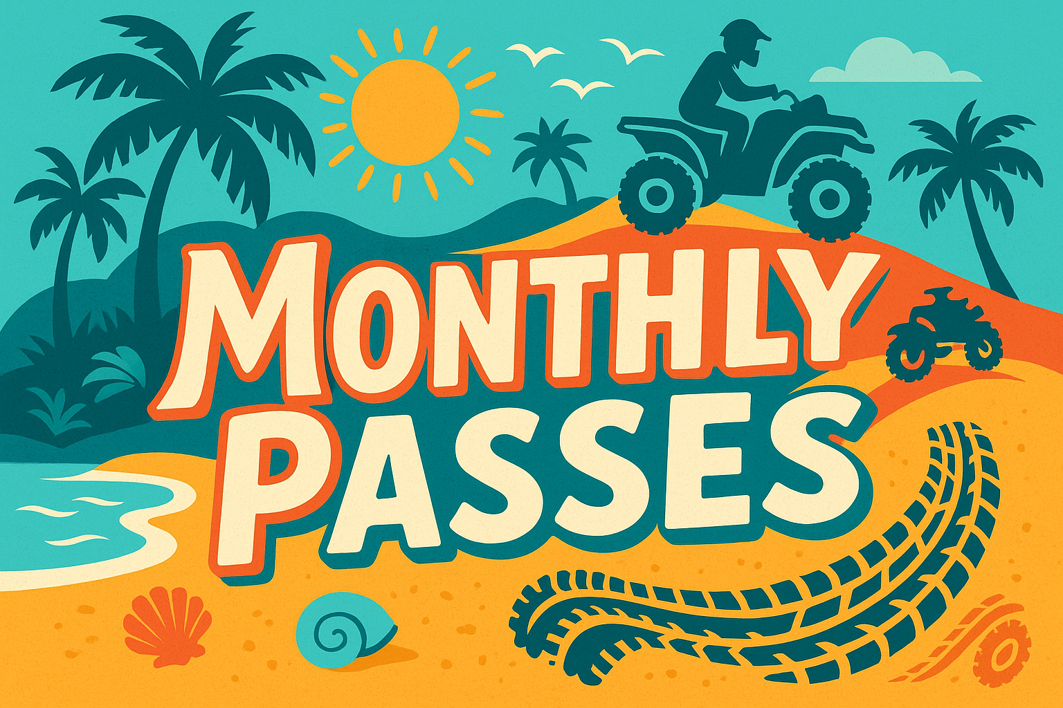 Monthly Passes – Gulf Coast Resort